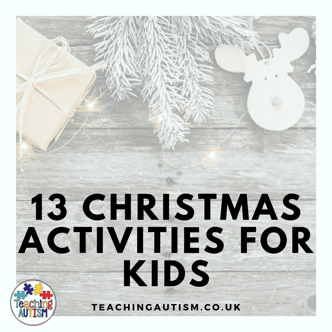 Christmas Activities for Kids - Teaching Autism