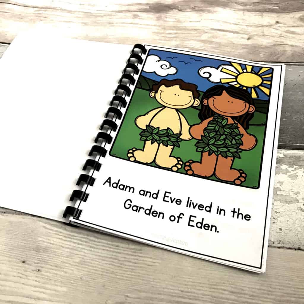 Adam and Eve Bible Story - Simplified - Teaching Autism