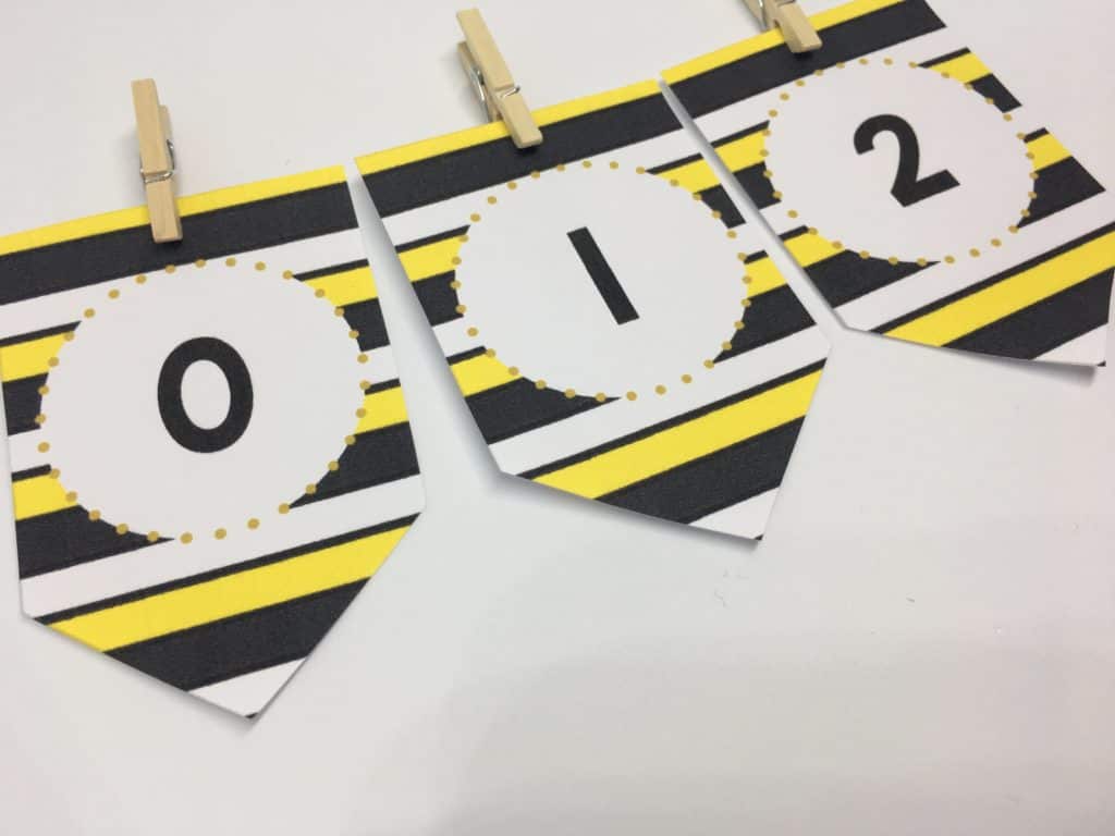 Bumble Bee Classroom Decor Pack - Editable - Teaching Autism