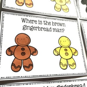 Gingerbread Man Colour Recognition, Color Recognition - Teaching Autism