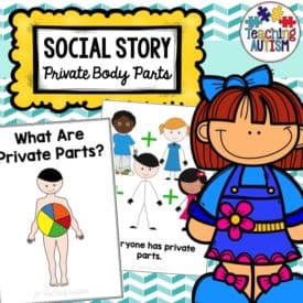 What Are Private Parts Social Story - Teaching Autism