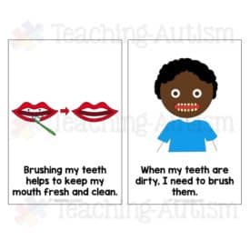 Brushing my Teeth Social Story - Teaching Autism