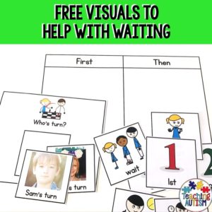 Free Visuals to Help with Waiting - Teaching Autism