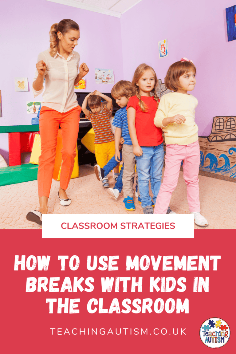 Movement Breaks in the Classroom - Teaching Autism