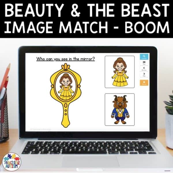 Online Zoom Lesson for Beauty and the Beast - Teaching Autism