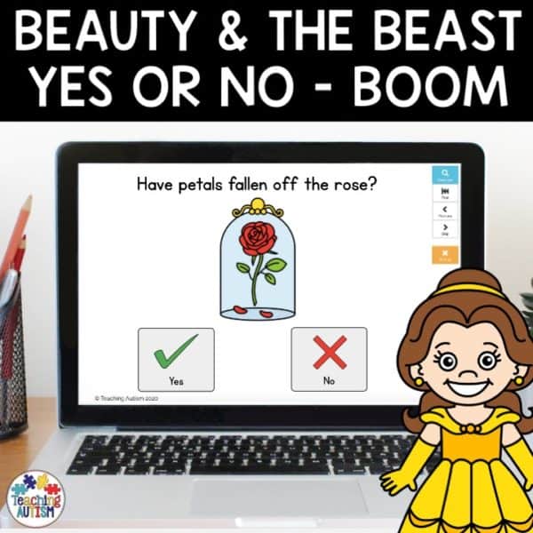 Online Zoom Lesson for Beauty and the Beast - Teaching Autism