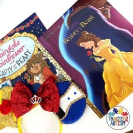 Online Zoom Lesson for Beauty and the Beast - Teaching Autism