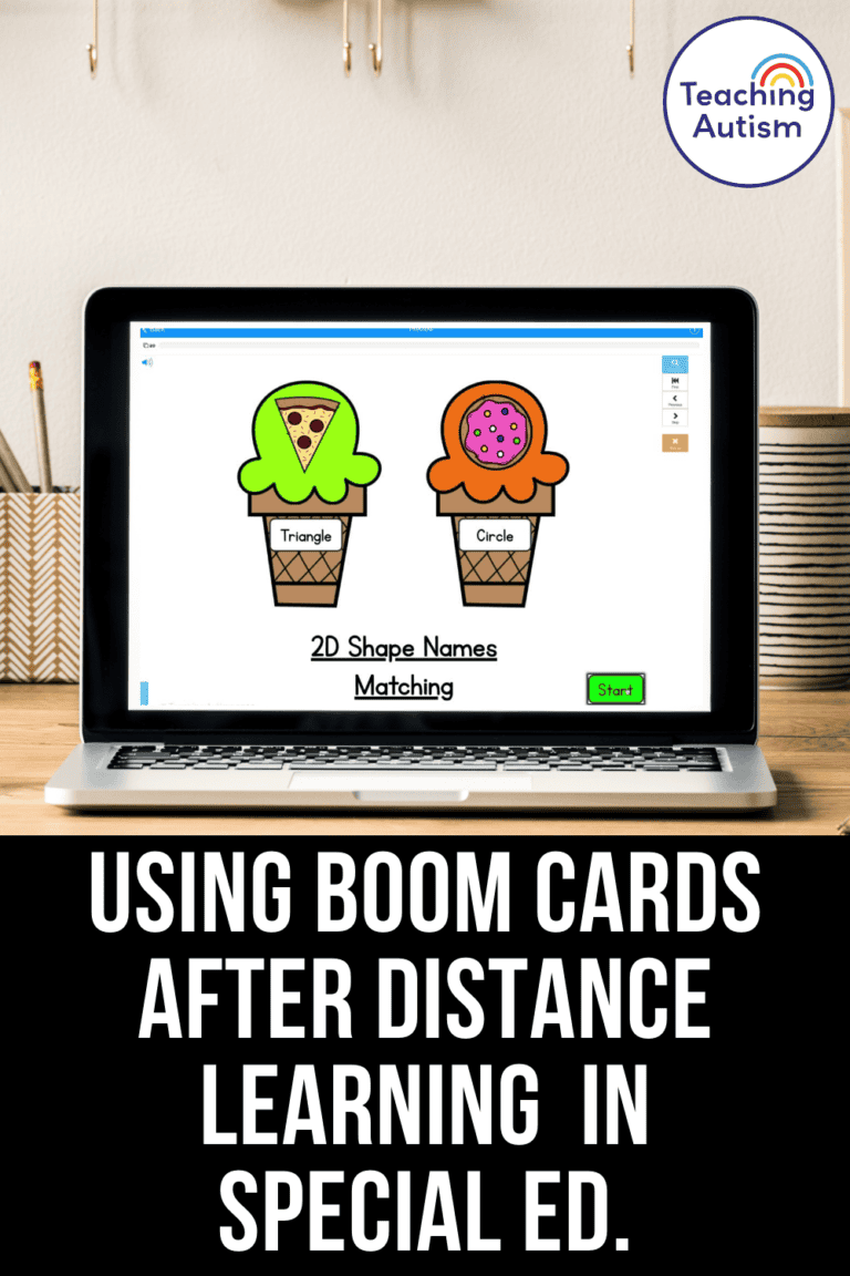 Using Boom Cards After Distance Learning - Teaching Autism