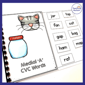 5 Ways to Teach CVC Words - Teaching Autism