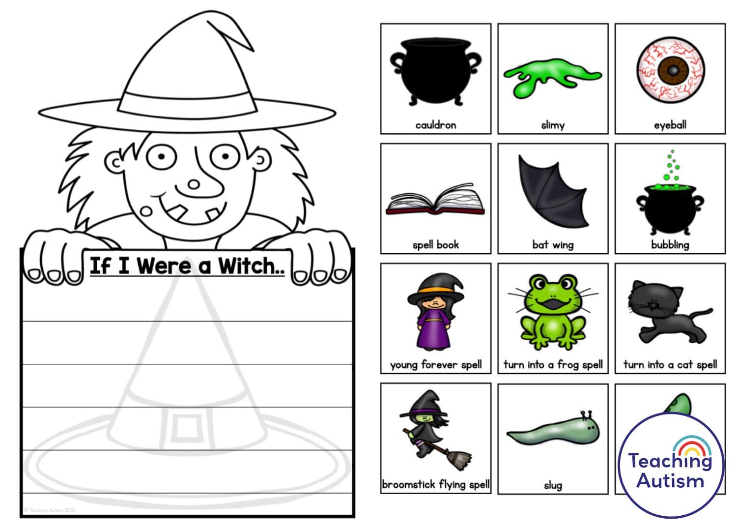 Hocus Pocus Theme Day in the Classroom - Teaching Autism