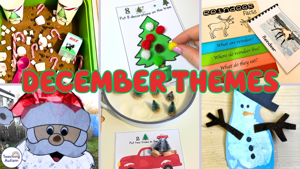 December Classroom Theme Ideas - Teaching Autism