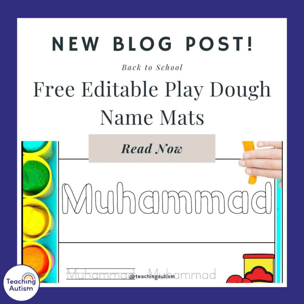 Free Construction Play Dough Mats - Teaching Autism