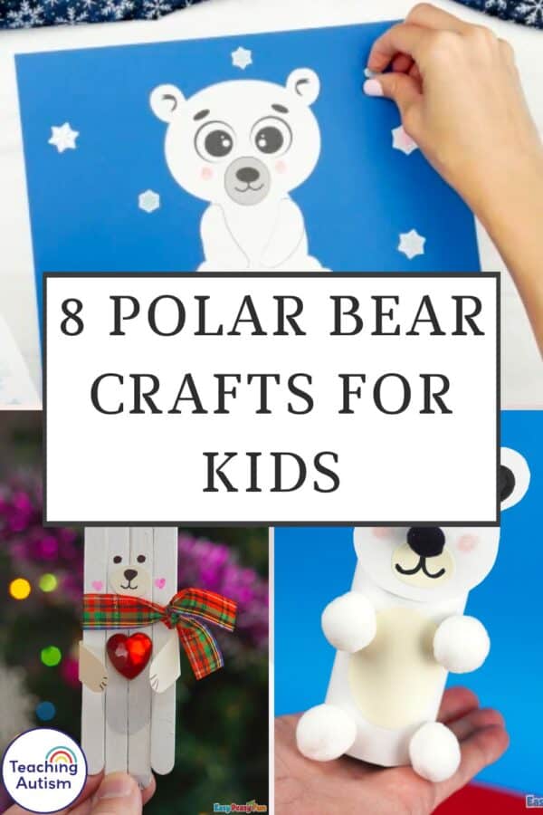 Polar Bear Crafts for Kids - Teaching Autism