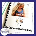 How to Use a Communication Book - Teaching Autism