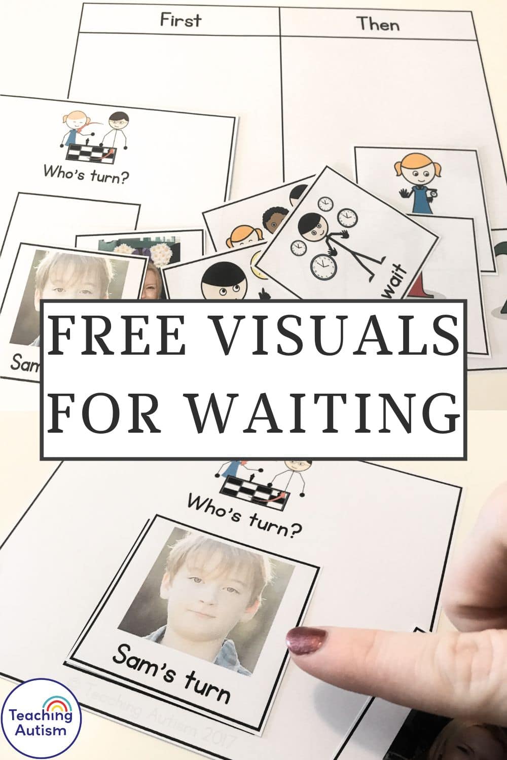 Free Visuals to Help with Waiting - Teaching Autism