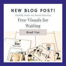 Free Visuals to Help with Waiting - Teaching Autism