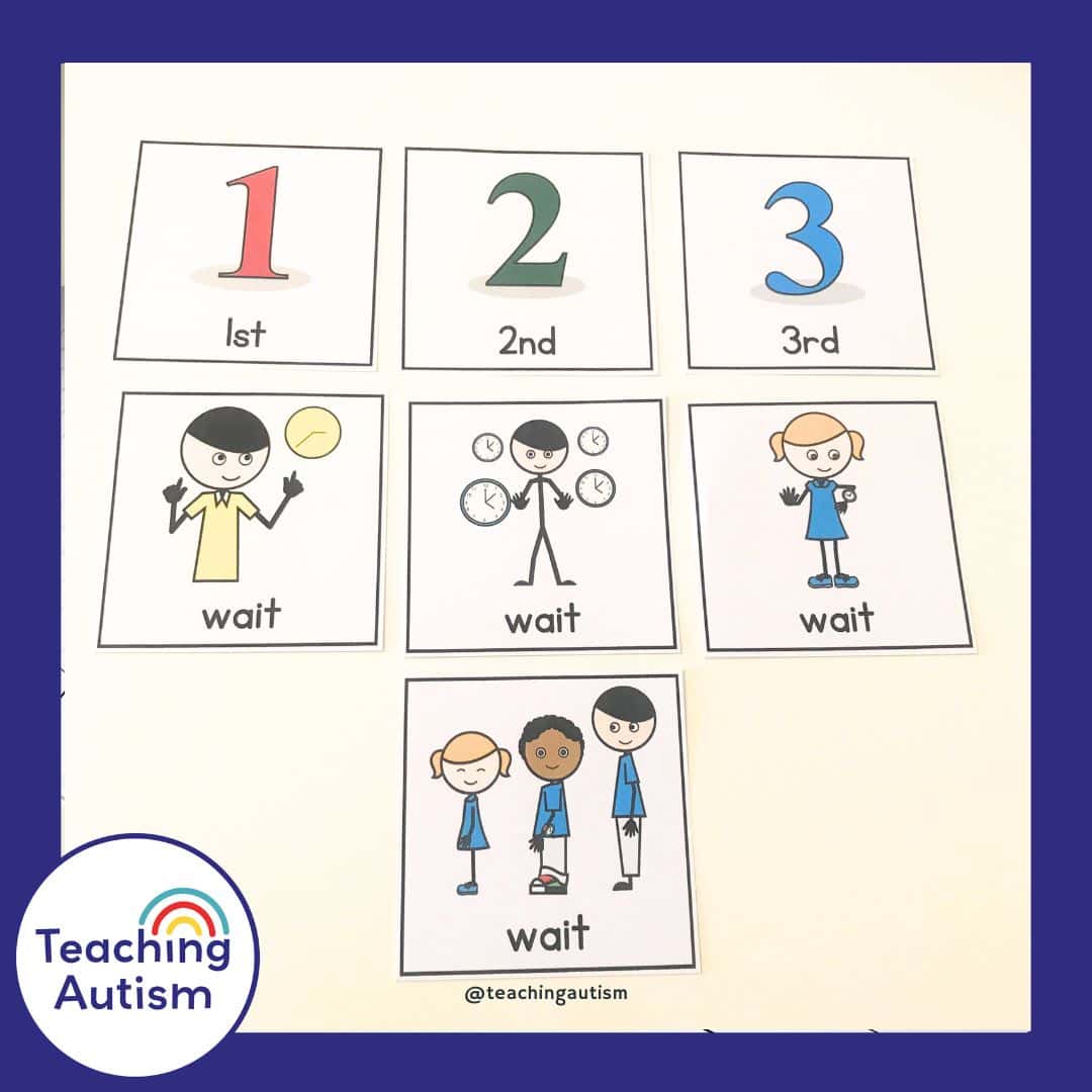 Free Visuals to Help with Waiting - Teaching Autism