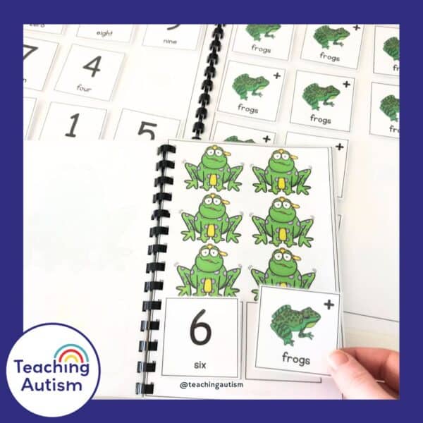 Frog Adapted Books for Special Education - Teaching Autism