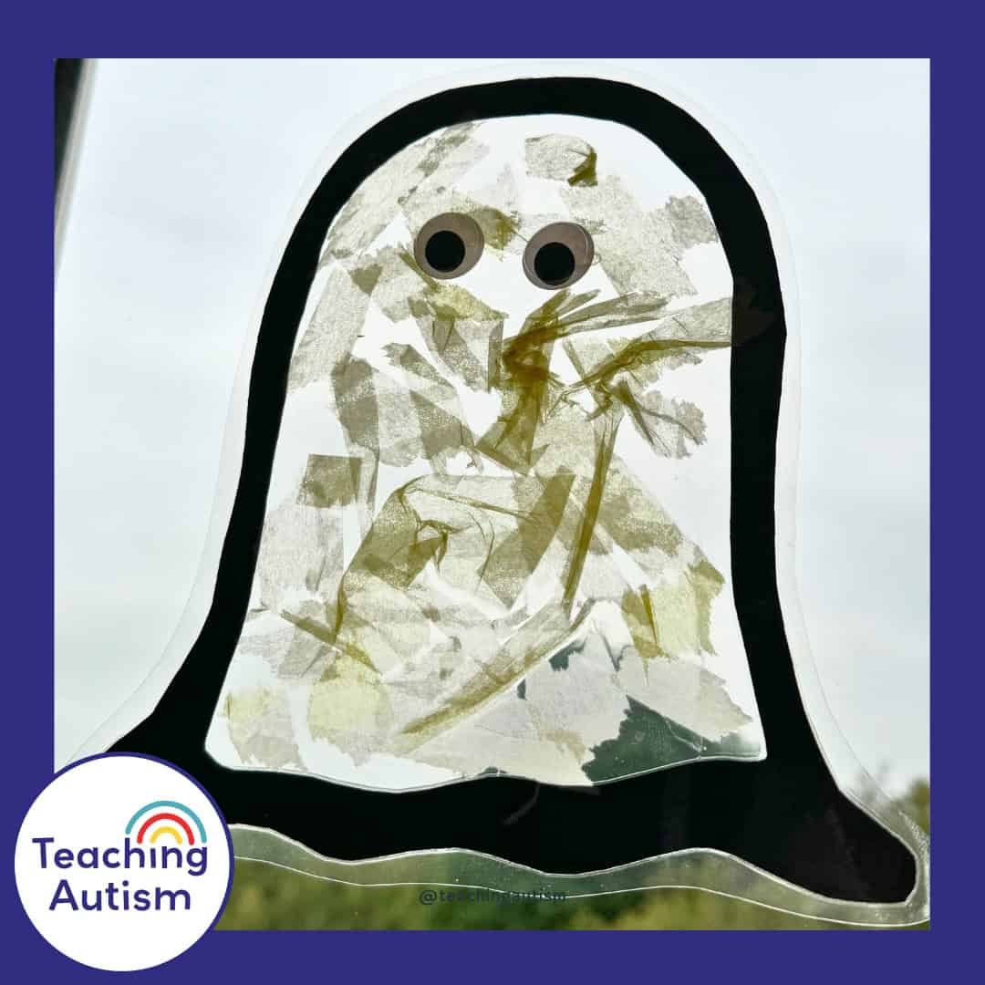 Free Halloween Sun Catcher Crafts for Kids - Teaching Autism