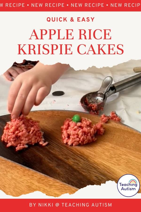 Apple Rice Krispie Cake Recipe - Teaching Autism