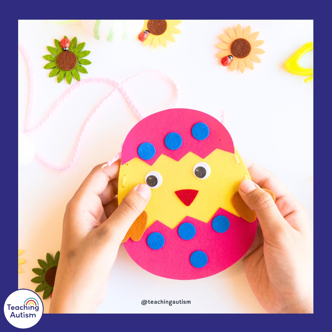 Easter Chick Craft - Teaching Autism