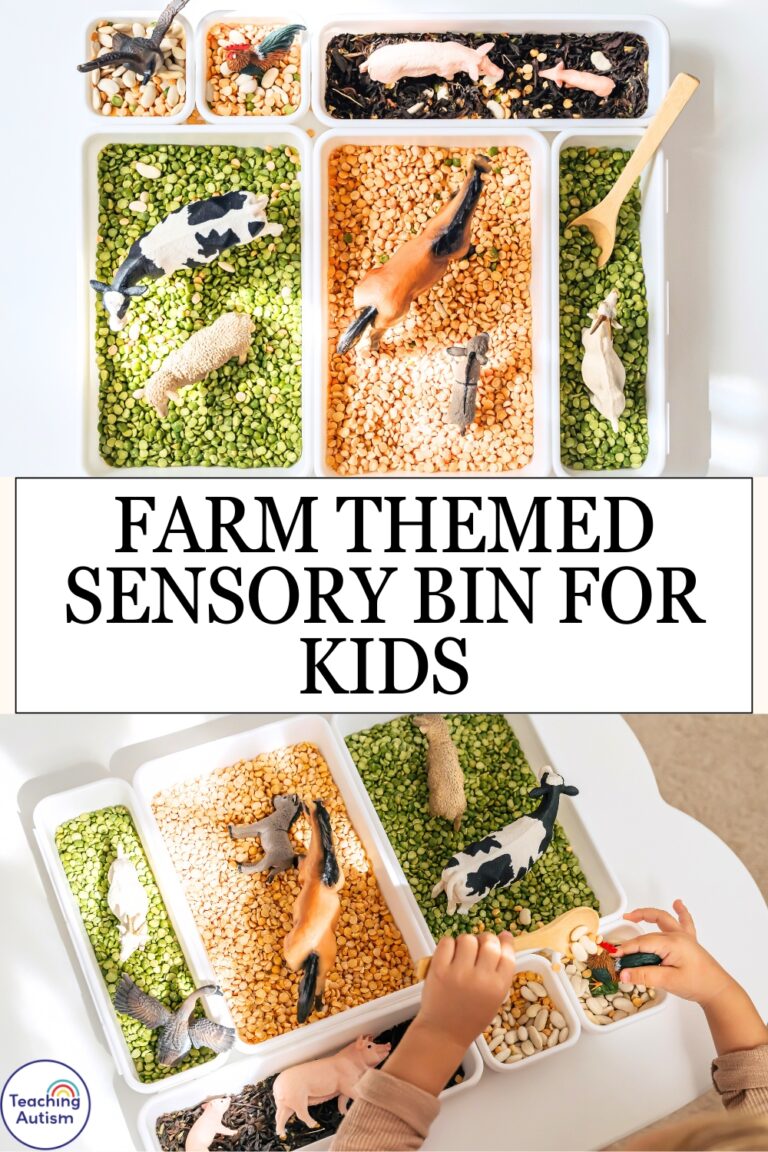 Farm Sensory Bin - Teaching Autism