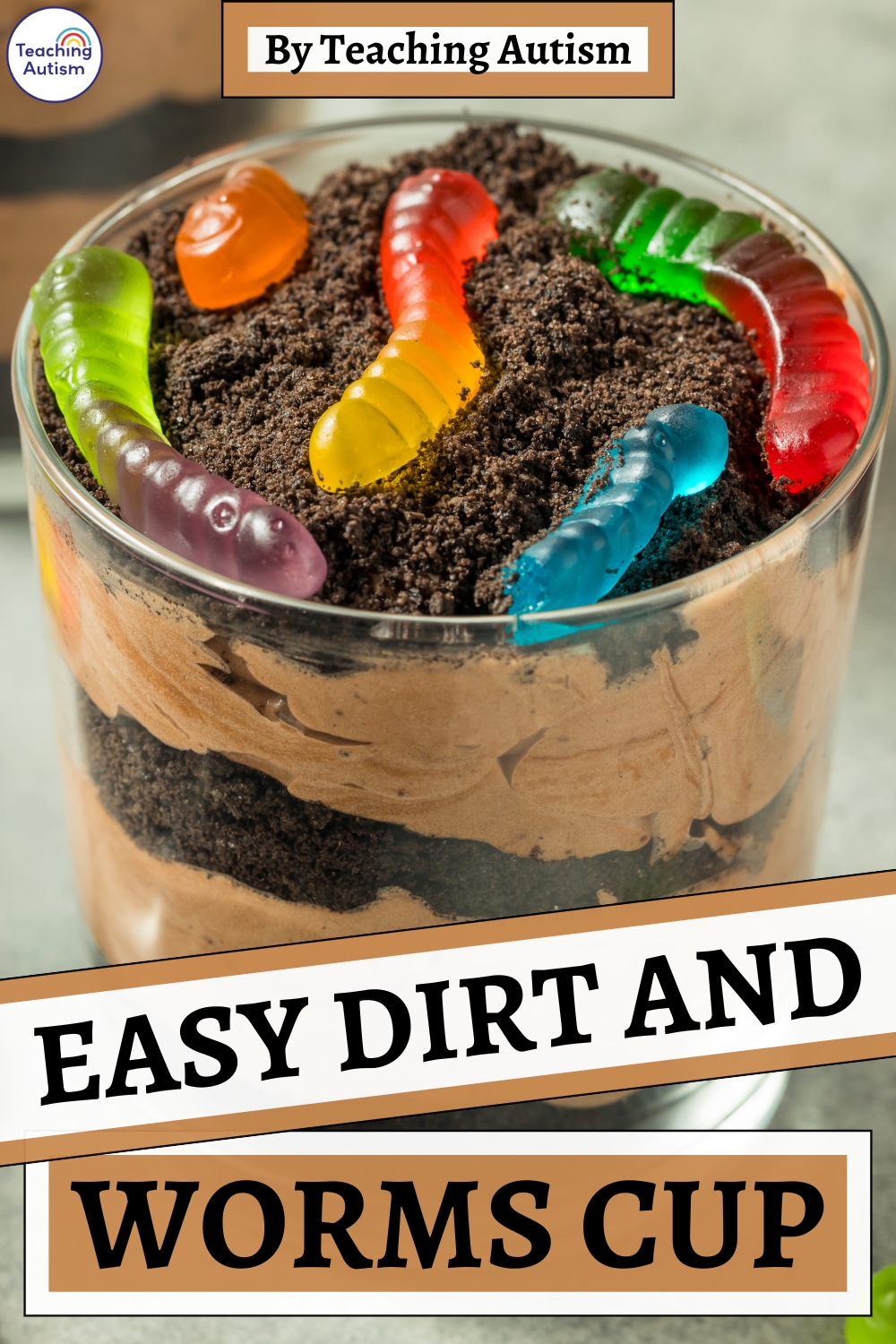 Easy Dirt and Worms Cups Recipe (Fun Kid-Friendly Dessert) - Teaching ...