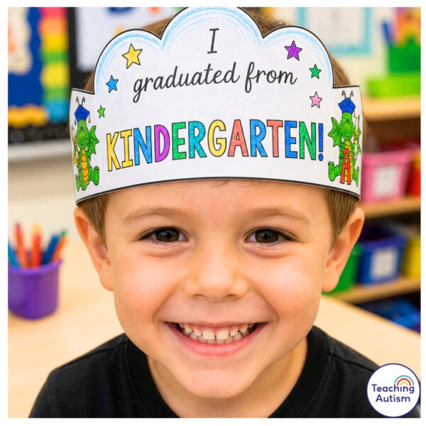 FREE Graduation Crowns for Kindergarten, 1st & 2nd Grade | End of Year ...